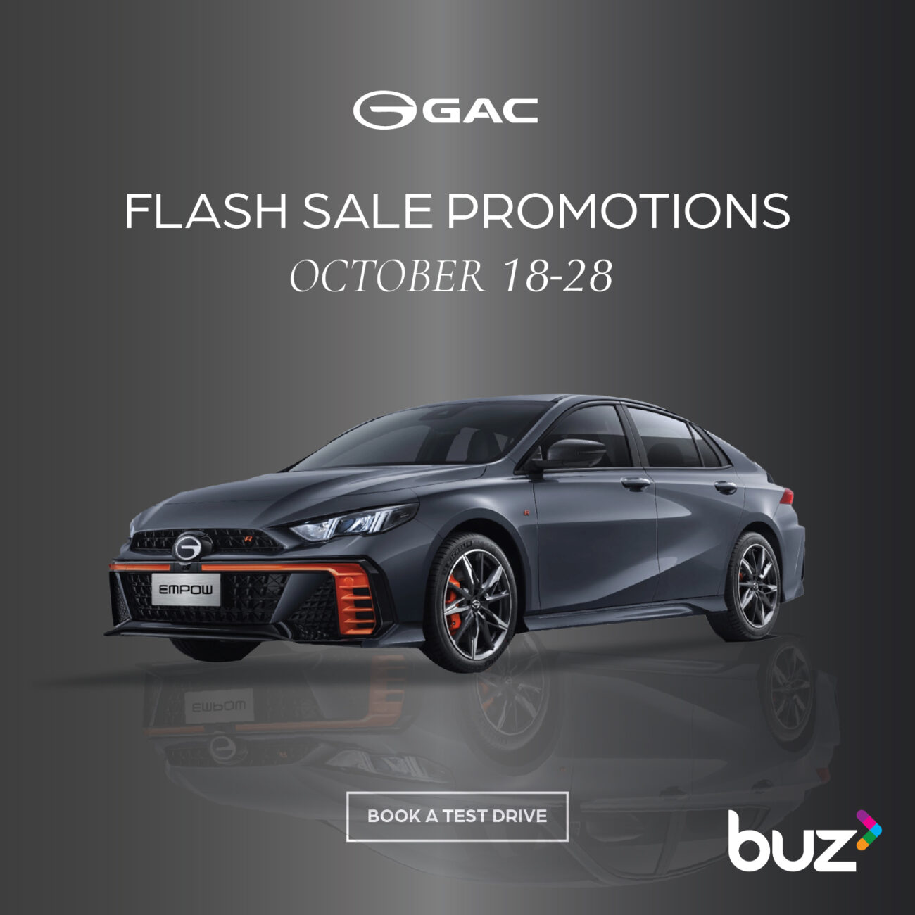 GAC Motor – Flash Sale Influencer Campaign 2025 - BUZ Management ...